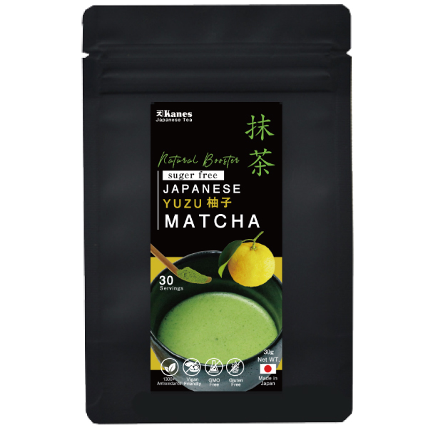 Unsweetened Blended Matcha Organic Yuzu 30g – Kanes Tea